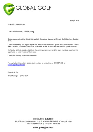 Letter of Reference - Clinton Ching | DOCX