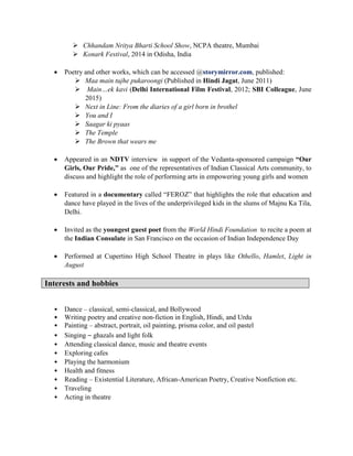 CV-Neerja | PDF