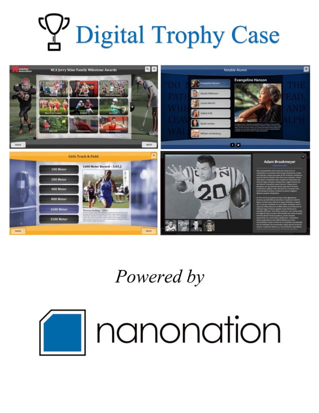 Digital Trophy Case Overview | PDF