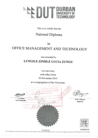 Diploma Qualification | PDF | Graduation | Personal Celebrations & Life ...