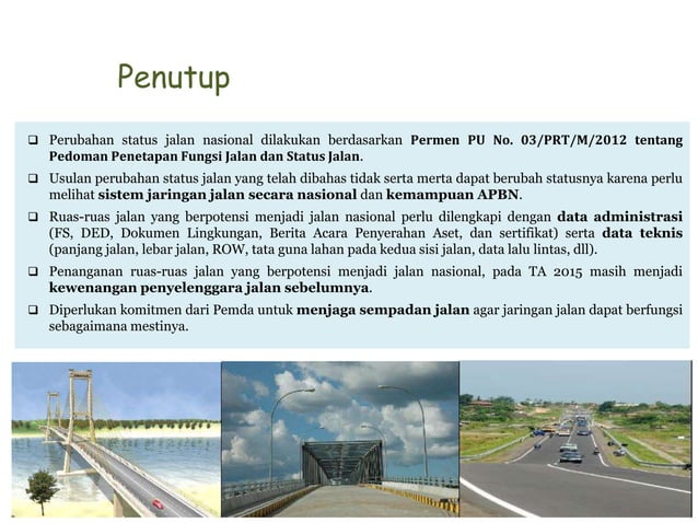 e1363_FUNGSI_DAN_STATUS_JALAN NASIONAL, PROVINSI, KABUPATEN, LINGKUNGAN ...