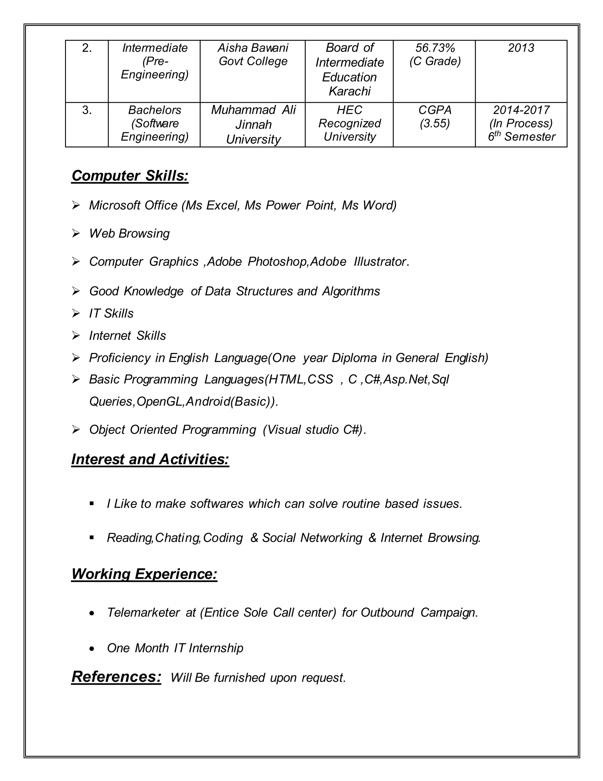Mubi Final CV | DOCX