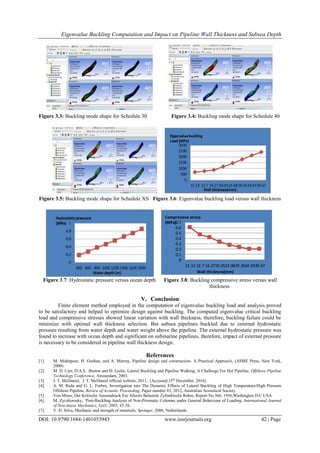 Eigenvalue Buckling Computation and Impact on Pipeline Wall Thickness ...