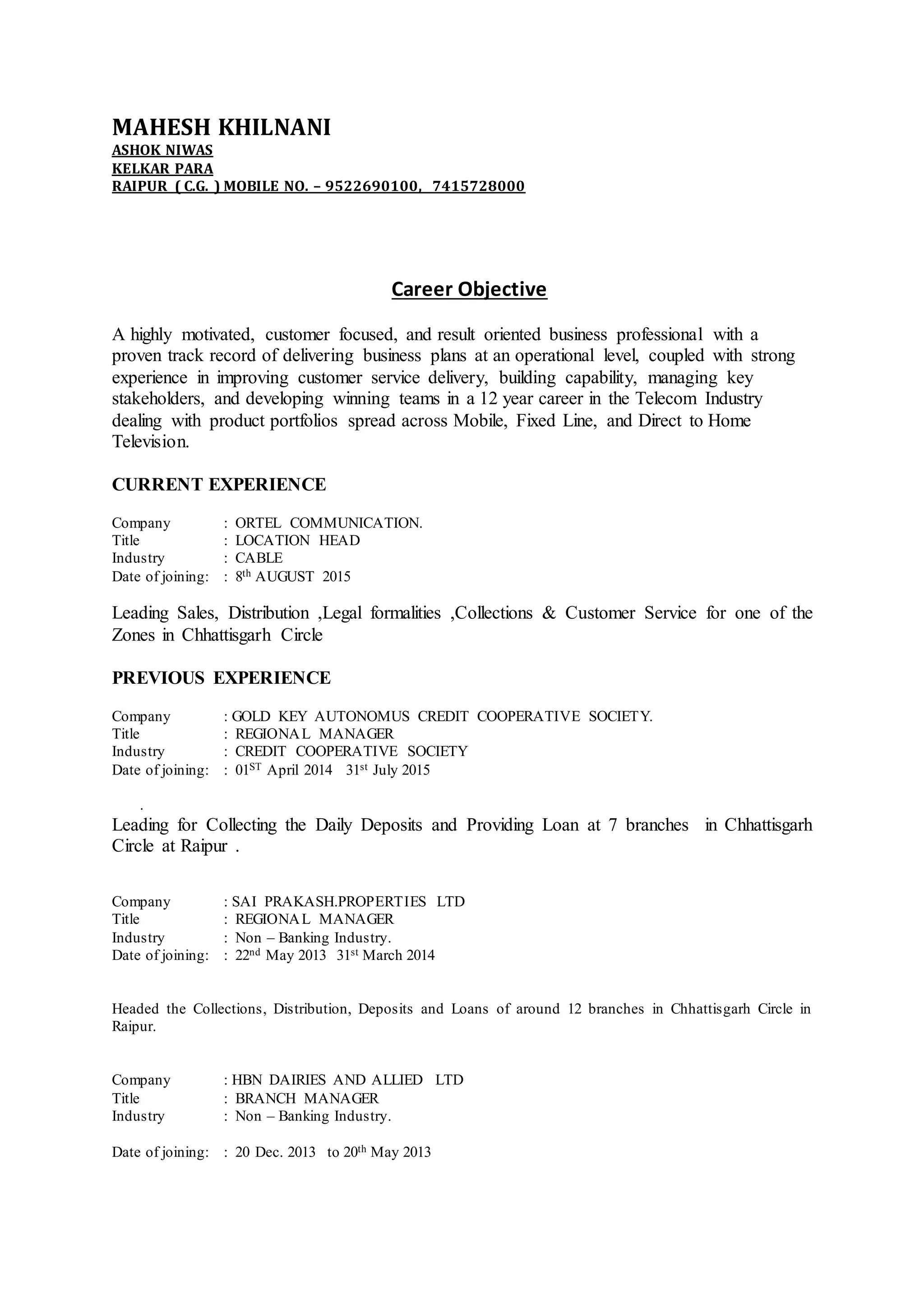 MAHESH KHILNANI-resume | DOCX