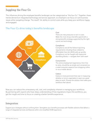 ADP Benefits Services Brochure | PDF | Health Insurance | Insurance