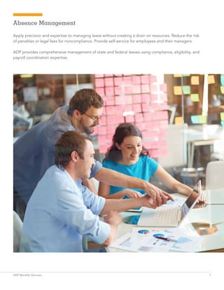 ADP Benefits Services Brochure | PDF | Health Insurance | Insurance