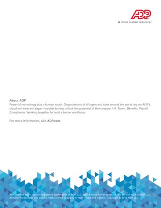 ADP Benefits Services Brochure | PDF | Health Insurance | Insurance