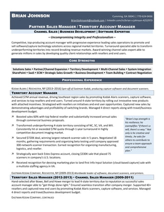 Johnson, Brian 2017 Resume Final v2 | PDF