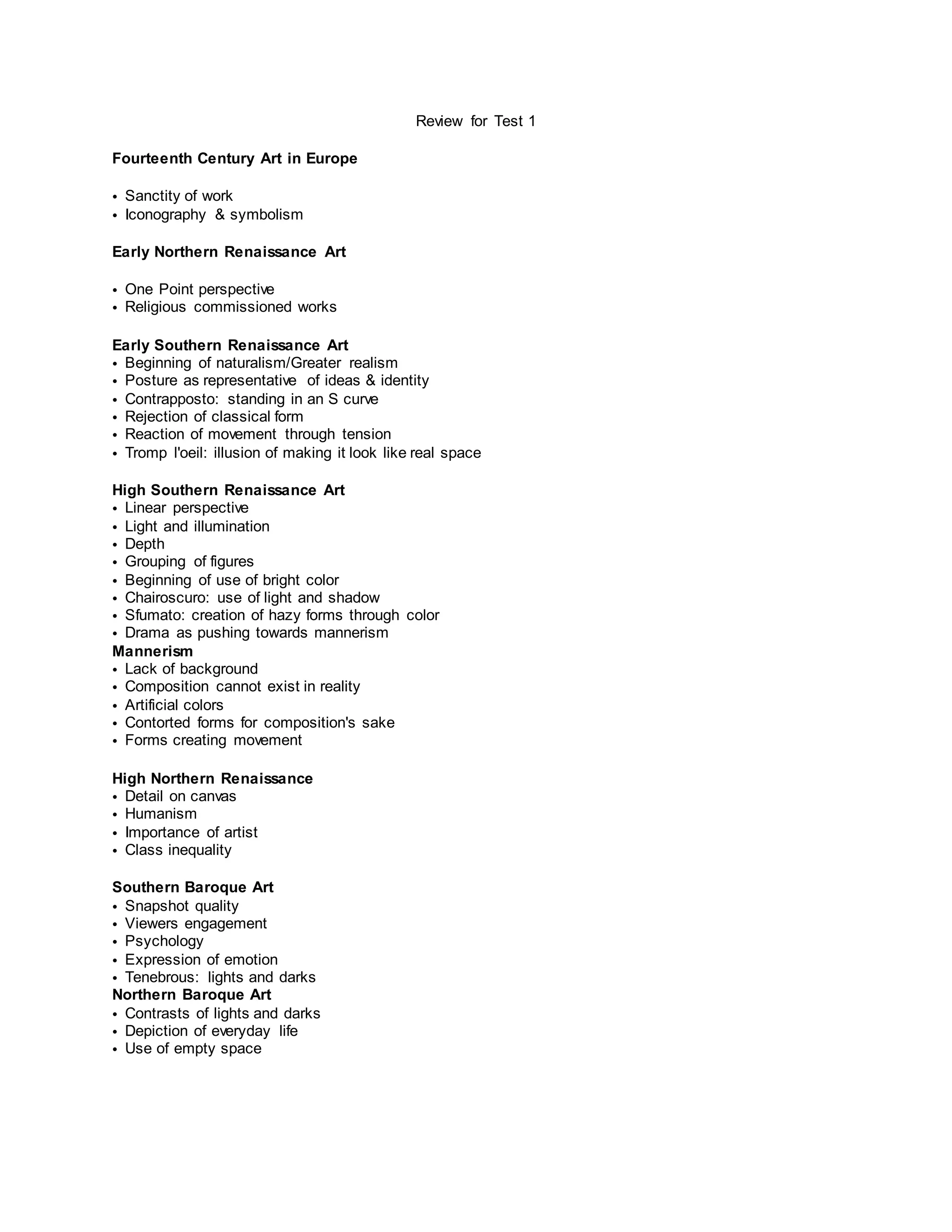 Test 1 handout | DOCX