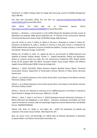 Berrow et al. 2014. Deployment of Passive Acoustic Monitoring Equipment ...