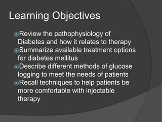 Diabetes Presentation Pt 1 Final | PPTX
