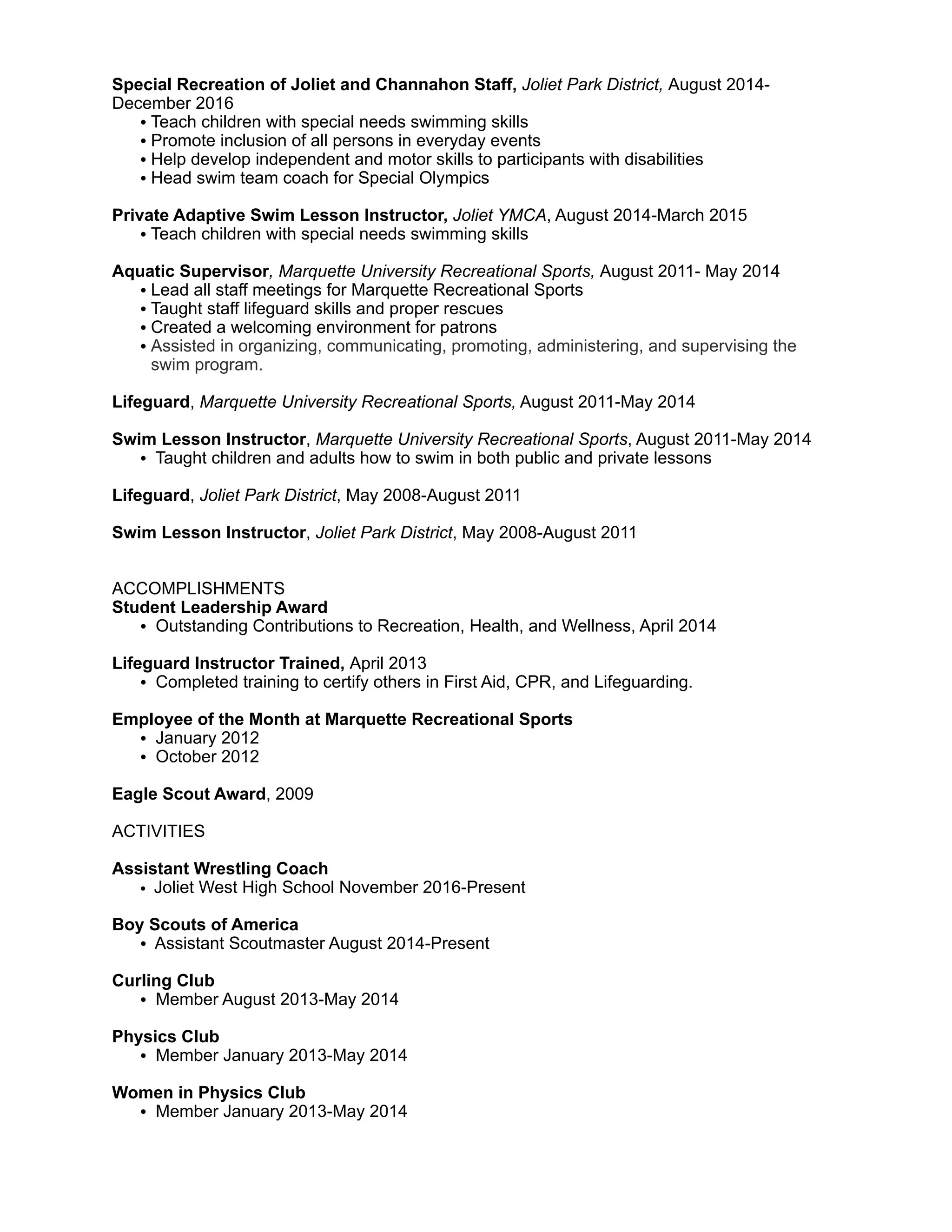 Briick Resume | PDF | Special Education | Education