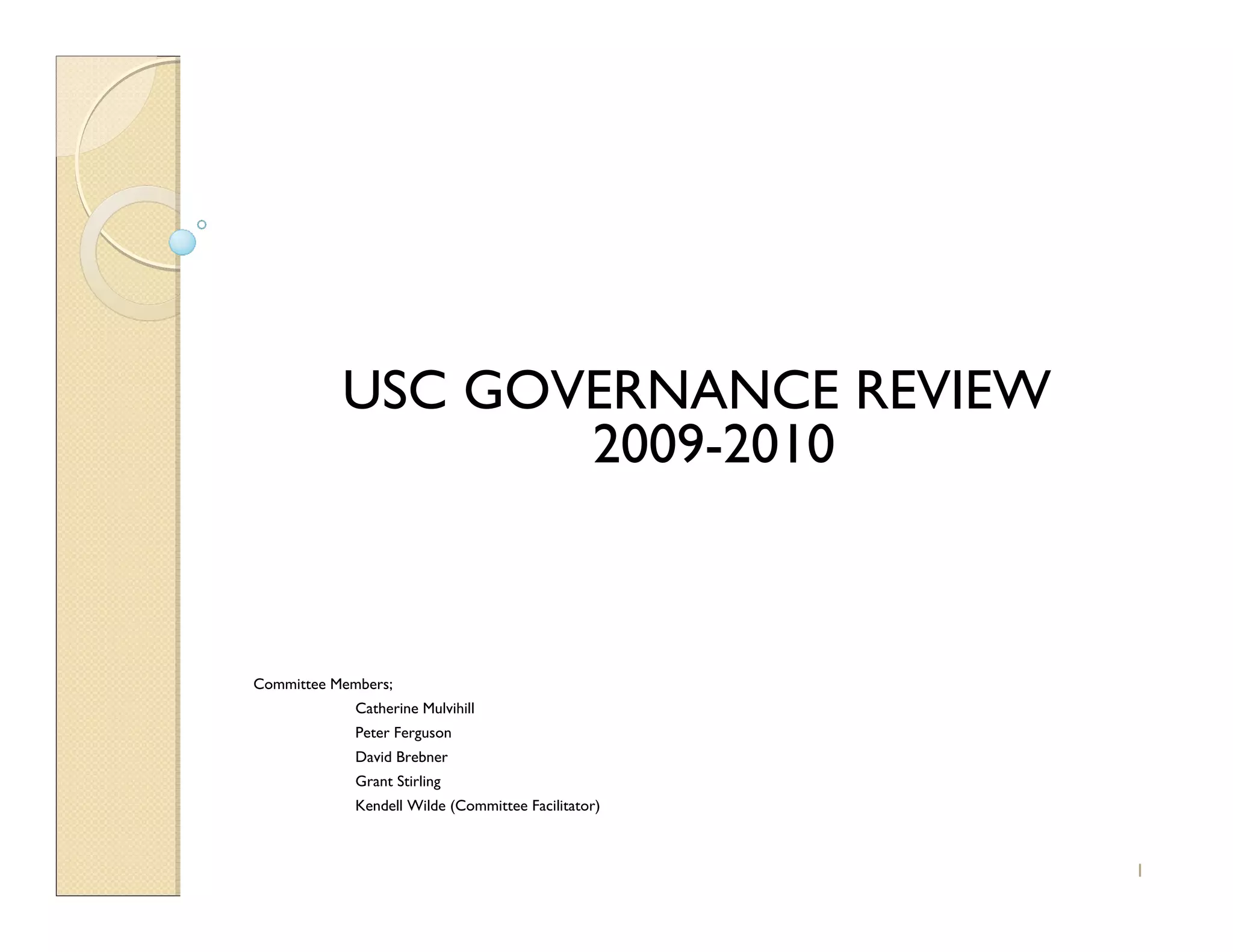 USC_governance_review | PPT