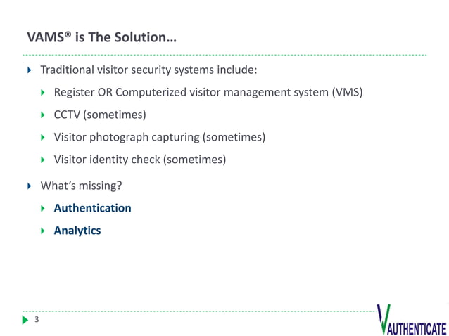 VAMS (Visitor Authentication Management System) | PDF