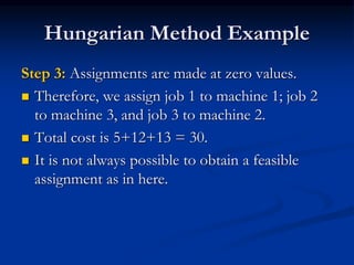 Assignment problemAssignment problemAssignment problem | PPT