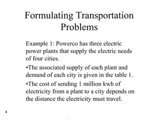 Transportation And Assignment Problems - Operations Research | PDF