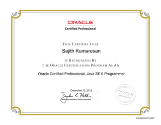 Certificate _oracle | PDF | Computing | Technology & Computing