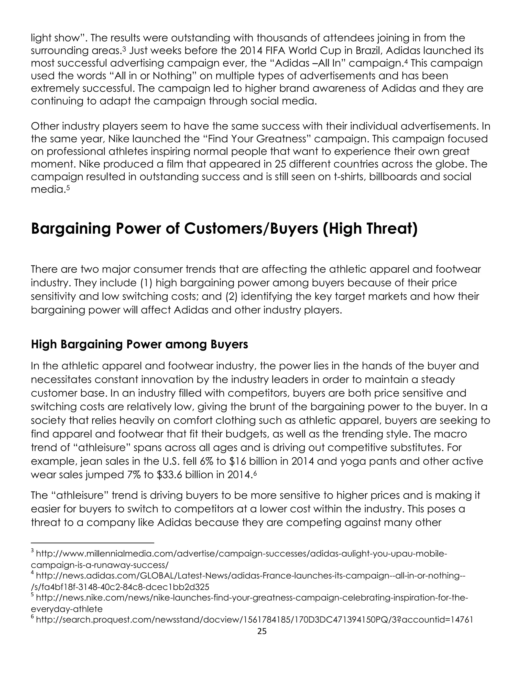 Adidas Marketing Audit | PDF