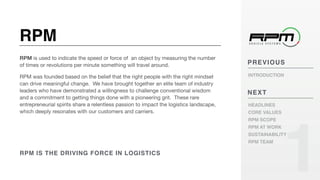 RPM Vehicle Systems Presentation | PPT