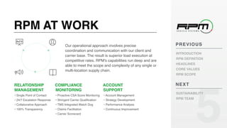 RPM Vehicle Systems Presentation | PPT