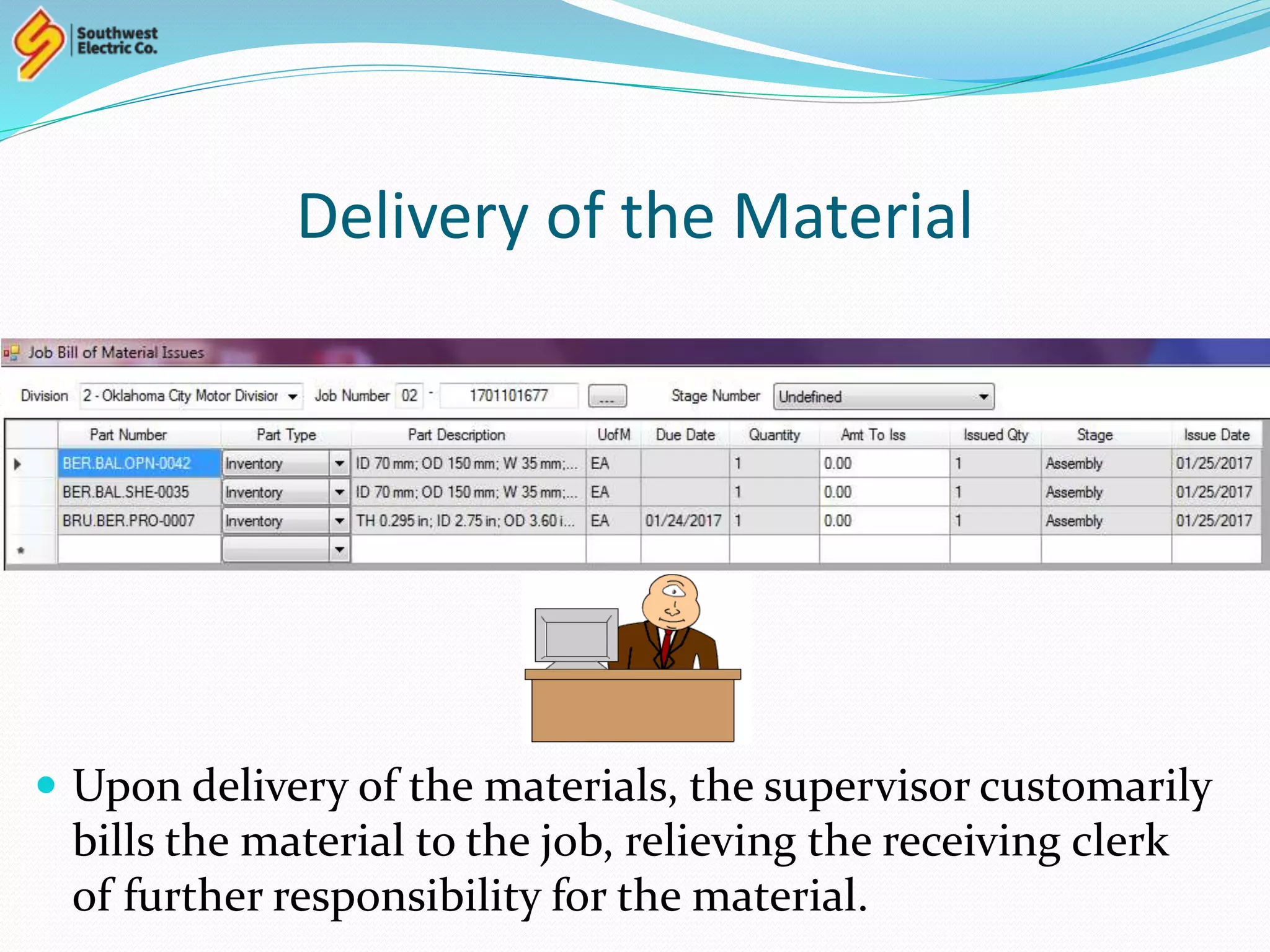 Receiving Procedures Template 001_Show | PPSX
