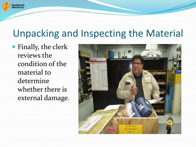 Receiving Procedures Template 001_Show | PPSX | Logistics and ...