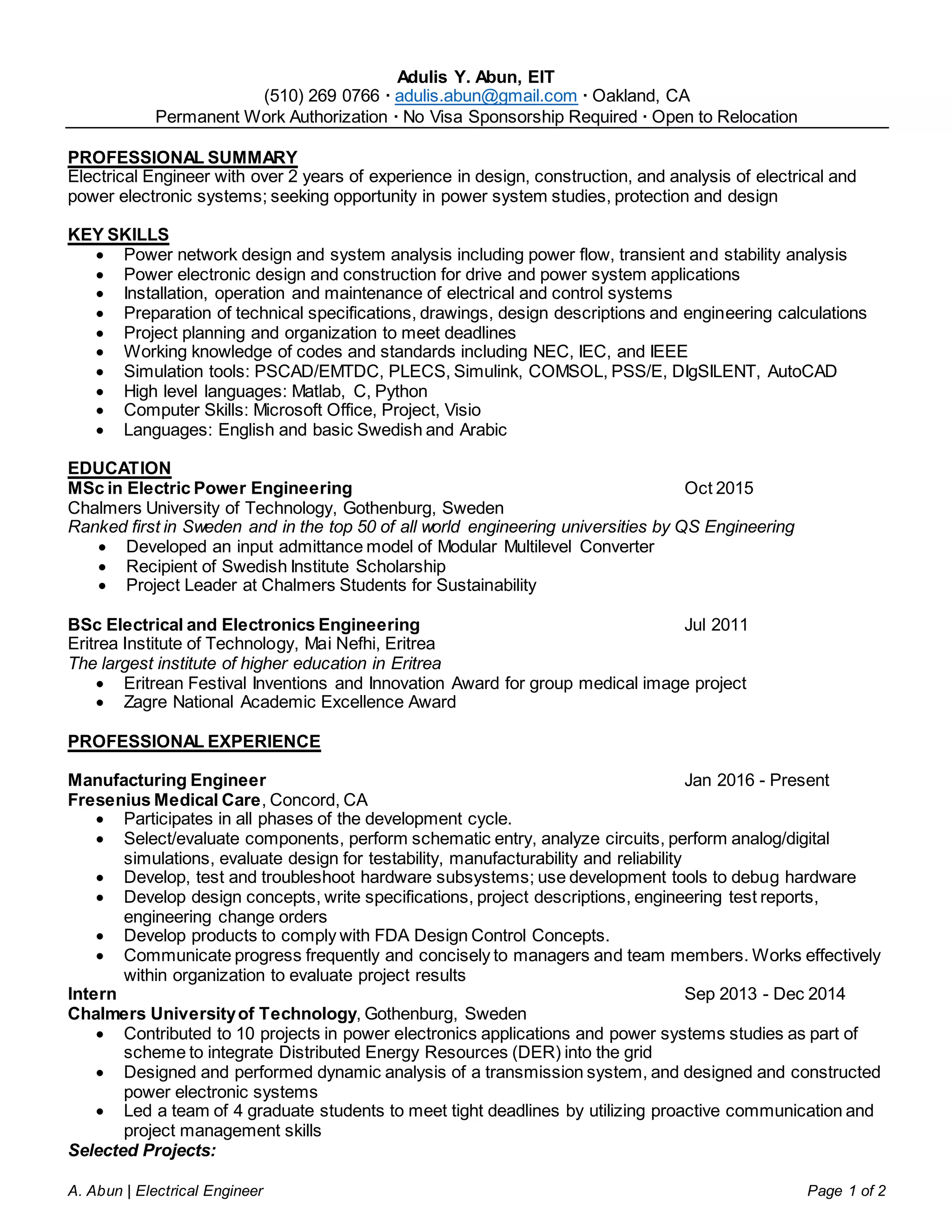 Final Resume | DOCX