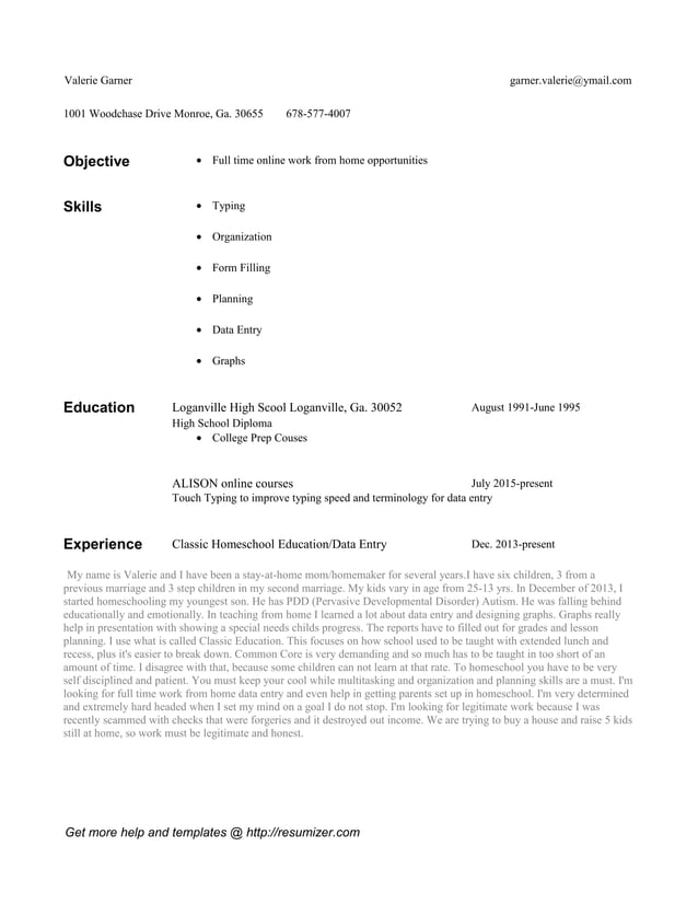 resumizer-resume-template-7 | PDF