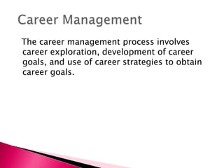 Career management and Employee's Development Presentation 8 | PPTX