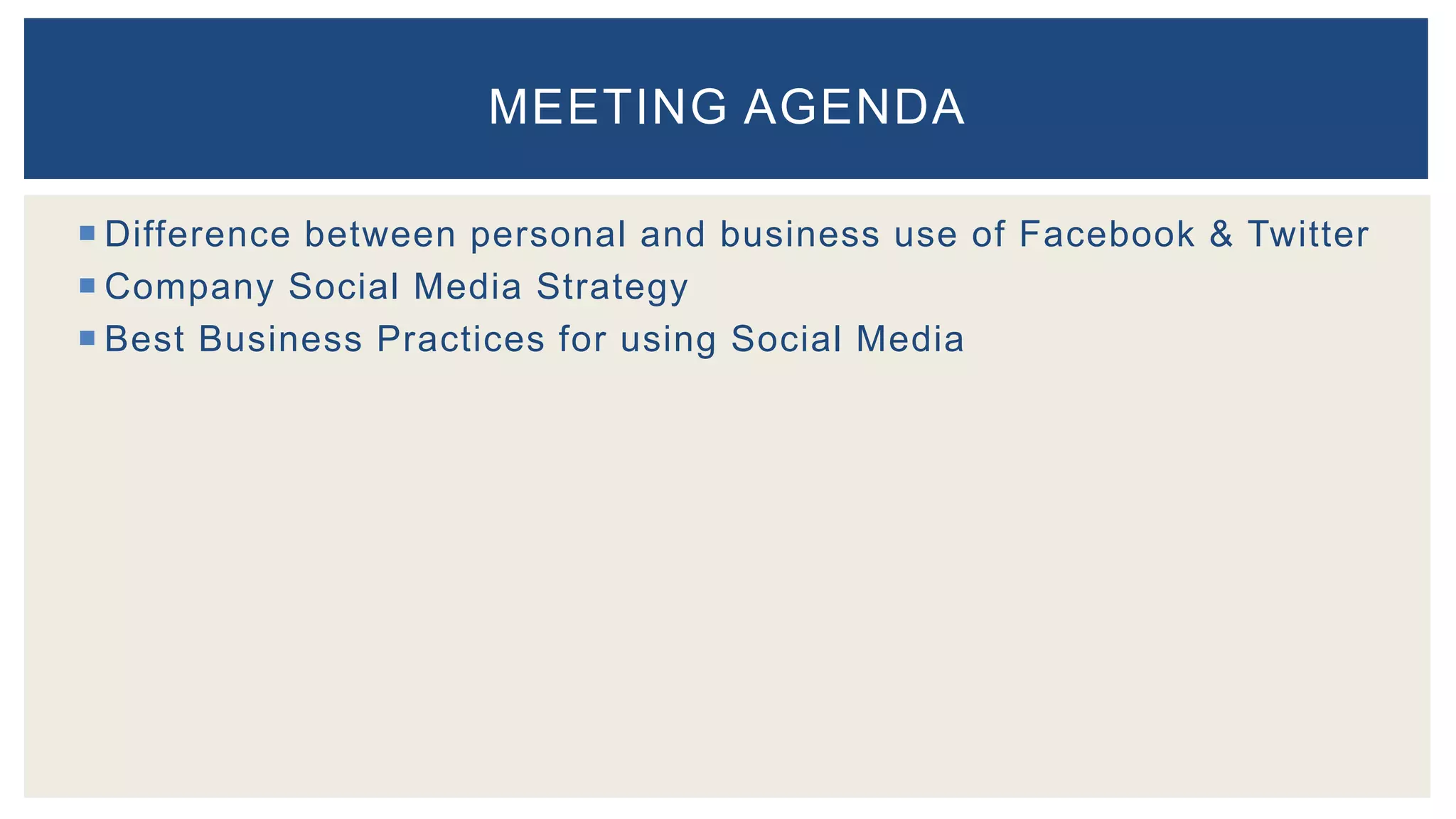 Week 2 - Social Media Training Presentation | PPTX