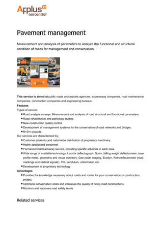 Pavement_management | PDF