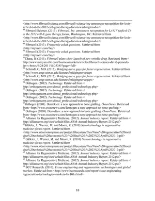 The Application of Nanotechnology to Regenerative Medicine | PDF