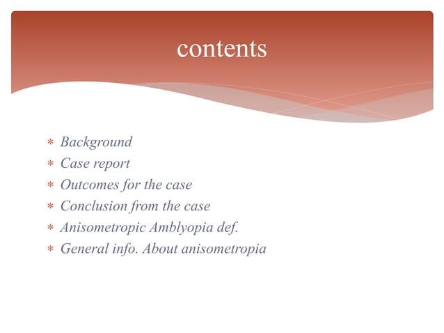 Consideration of Binocular Parameters in Spectacle Correction of Anisometropic Amblyopia: a Case ...