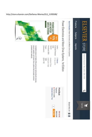 Elsevier Textbook | PDF
