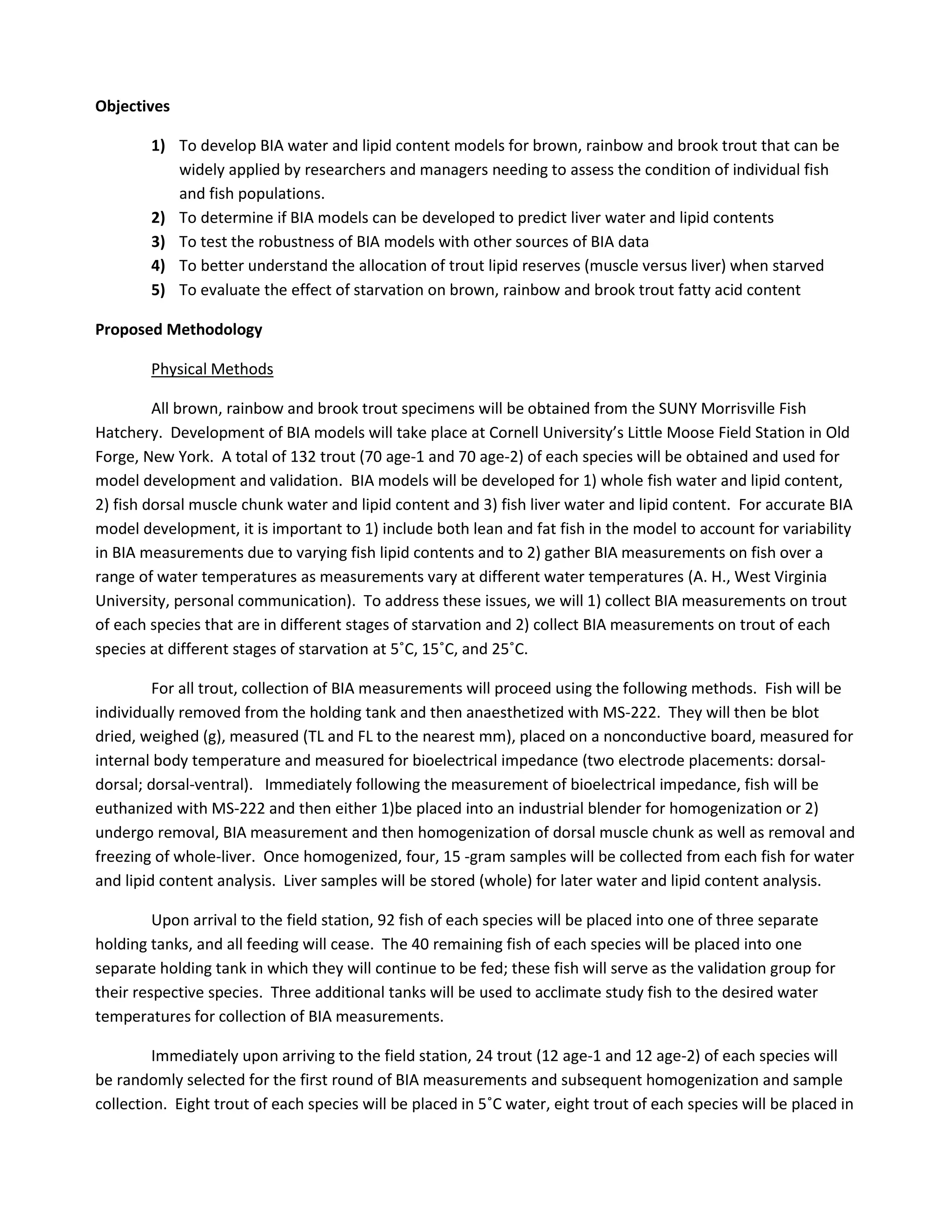 BIA_Models_1-3-11 | PDF | Fish and Aquariums | Pets