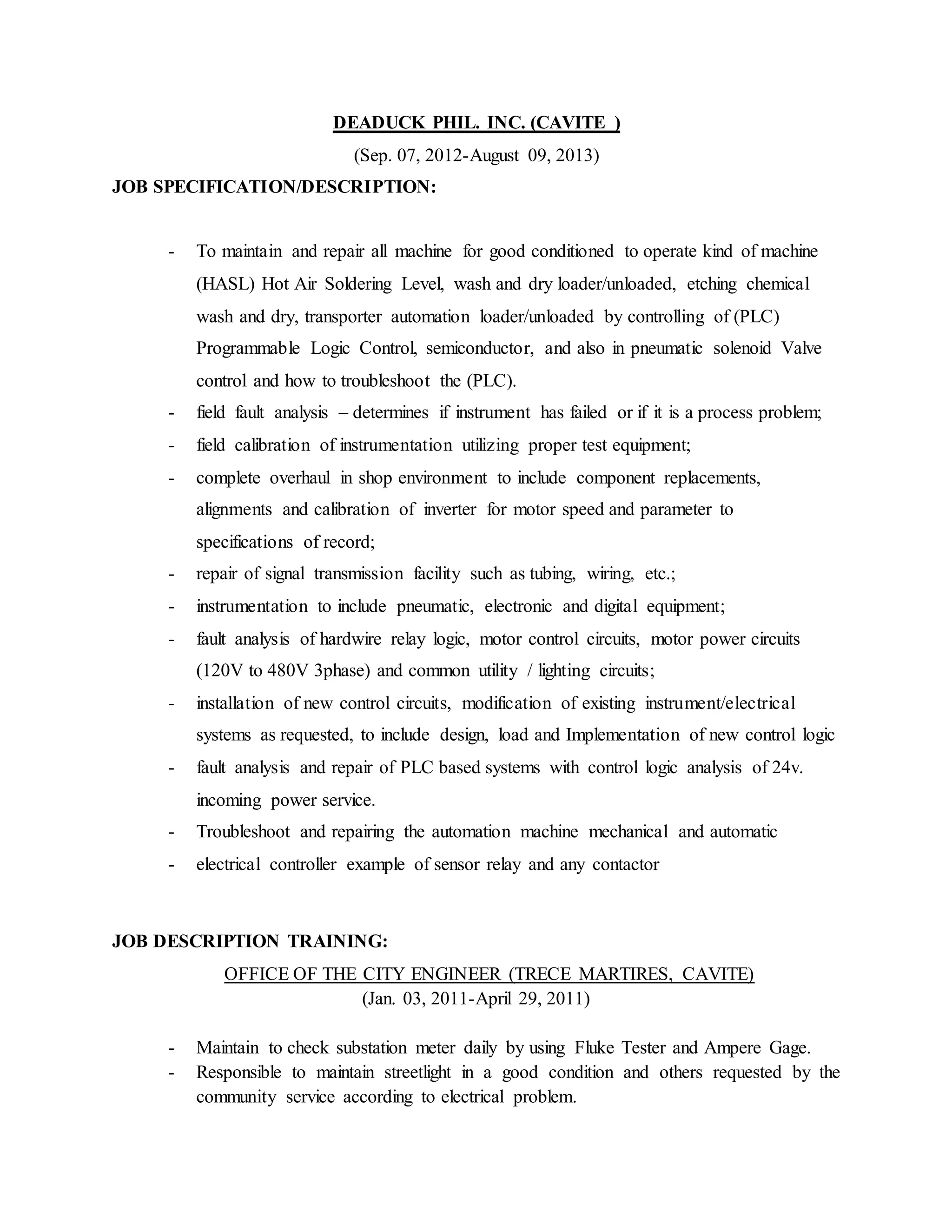 new joshua resume | DOCX