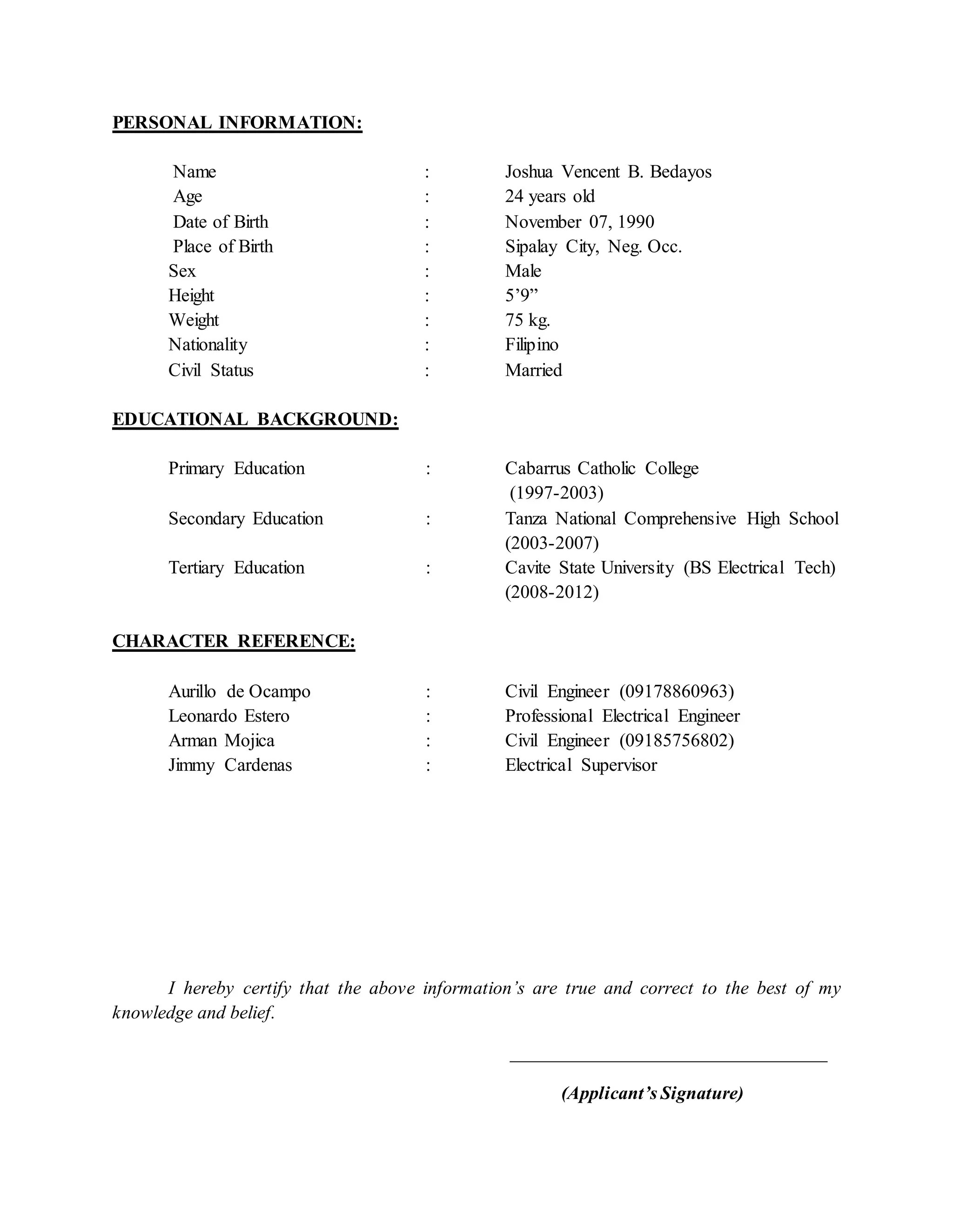 new joshua resume | DOCX