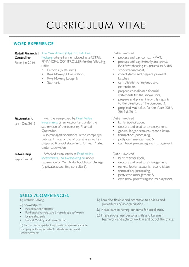 TIM-CV | PDF | Business Accounting & Finance | Business