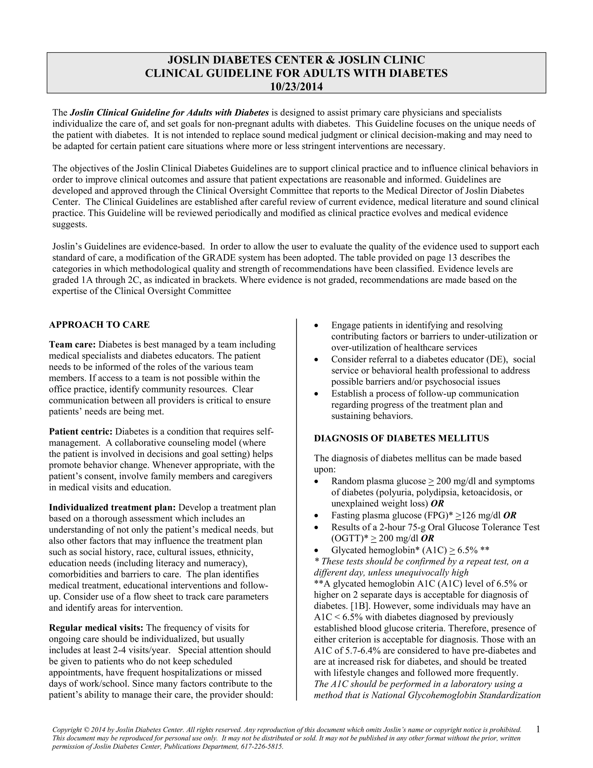 E18 joslin diabetes center joslin clinic | PDF
