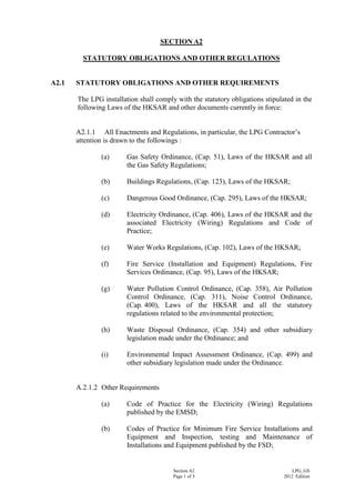 LIQUEFIED PETROLEUM GAS INSTALLATION | PDF