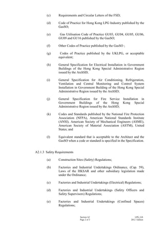 LIQUEFIED PETROLEUM GAS INSTALLATION | PDF