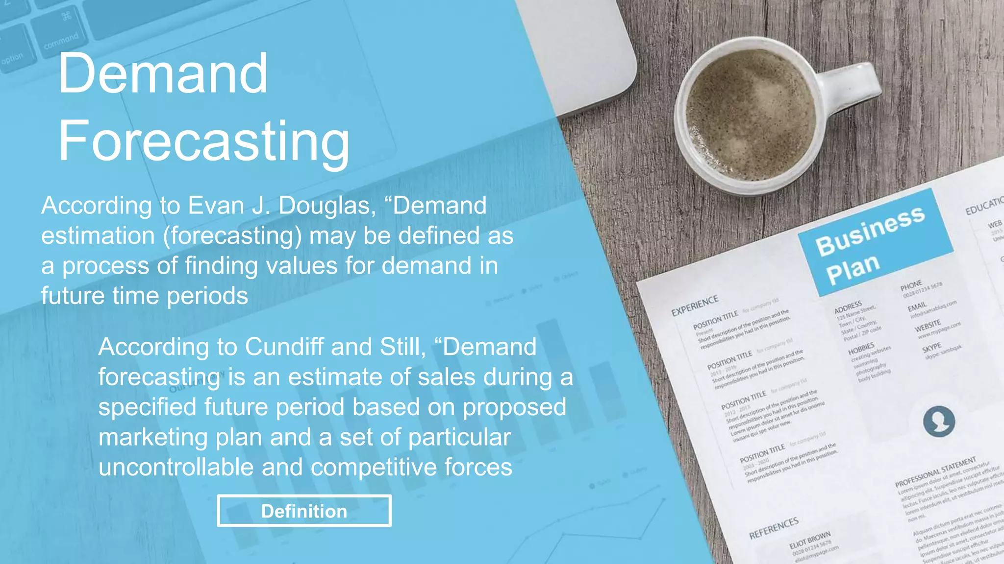E1 a01 demand analysis | PPT