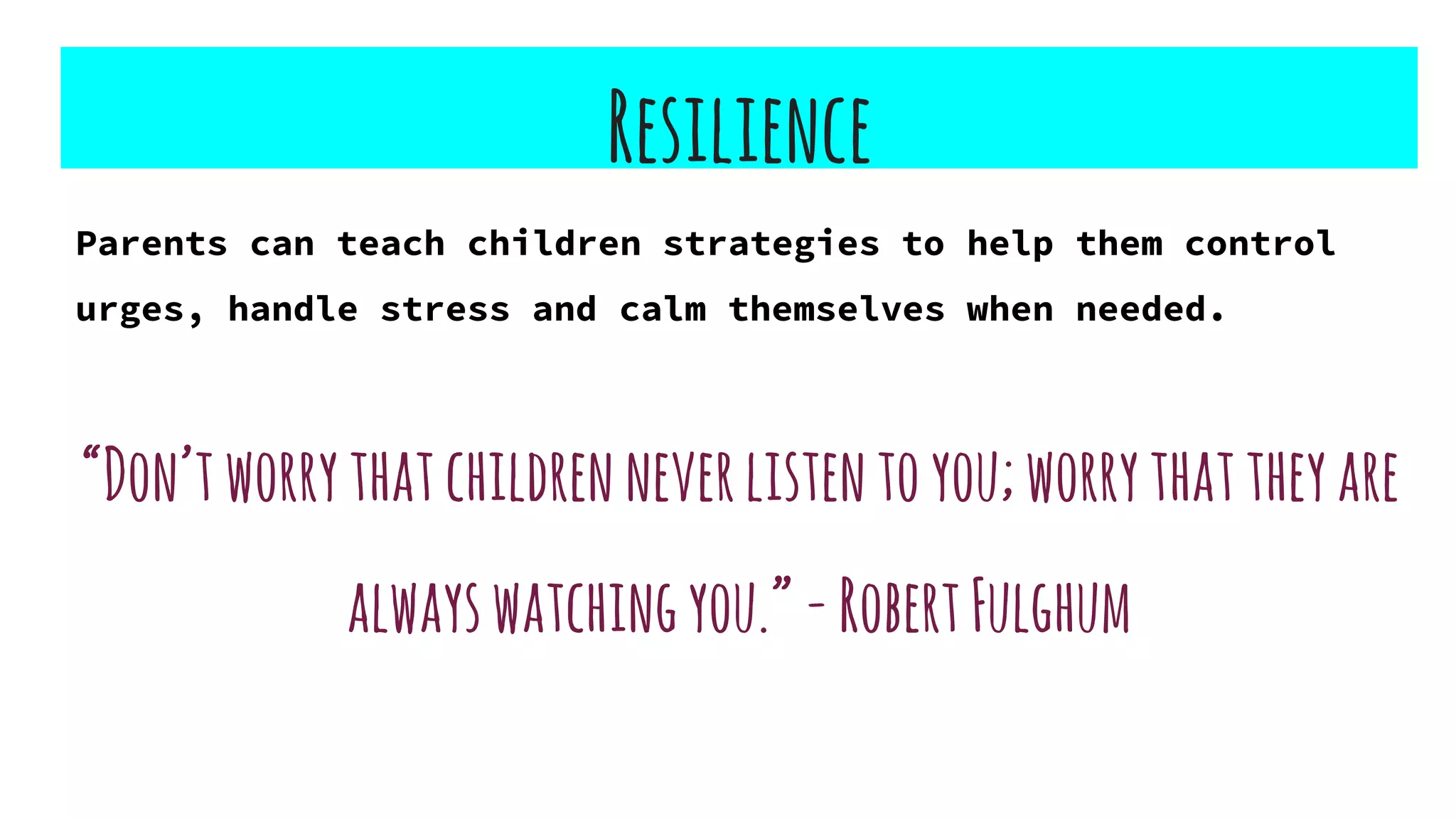 Parenting Workshop_Resiliency | PPTX