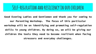 Parenting Workshop_Resiliency | PPTX