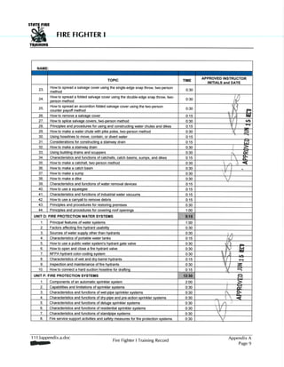 Joe Loiacano Firefighter 1Hours and Letter of Recommendation | PDF