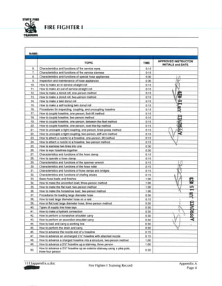 Joe Loiacano Firefighter 1Hours and Letter of Recommendation | PDF