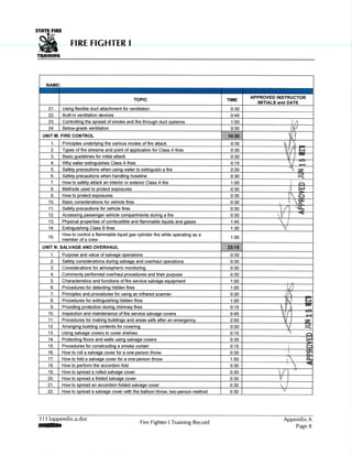 Joe Loiacano Firefighter 1Hours and Letter of Recommendation | PDF