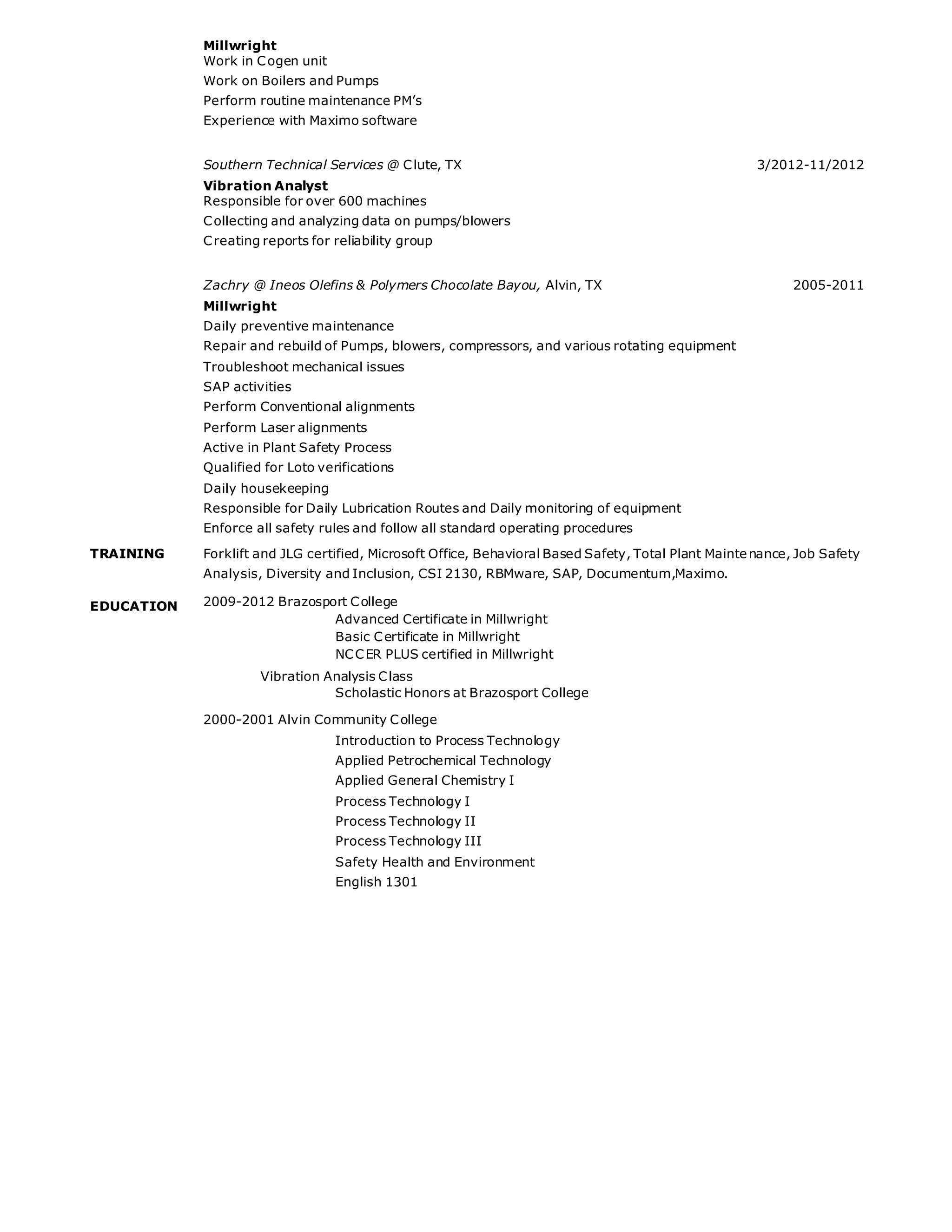 Gabriel Resume | PDF