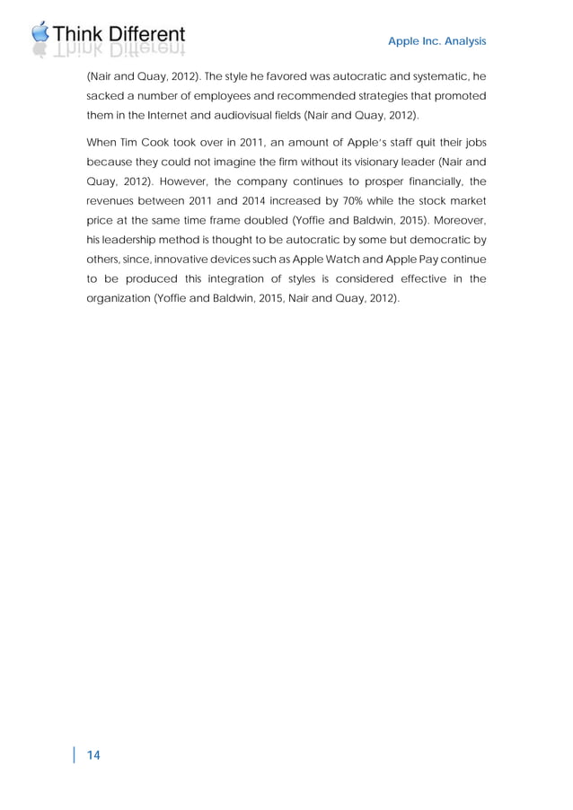 Case Study - Apple Inc. | PDF | Operating Systems | Computer Software ...