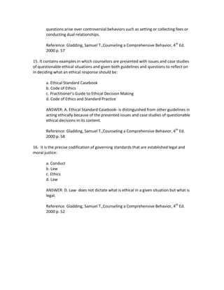 E1 and e2 (test manual) | DOCX